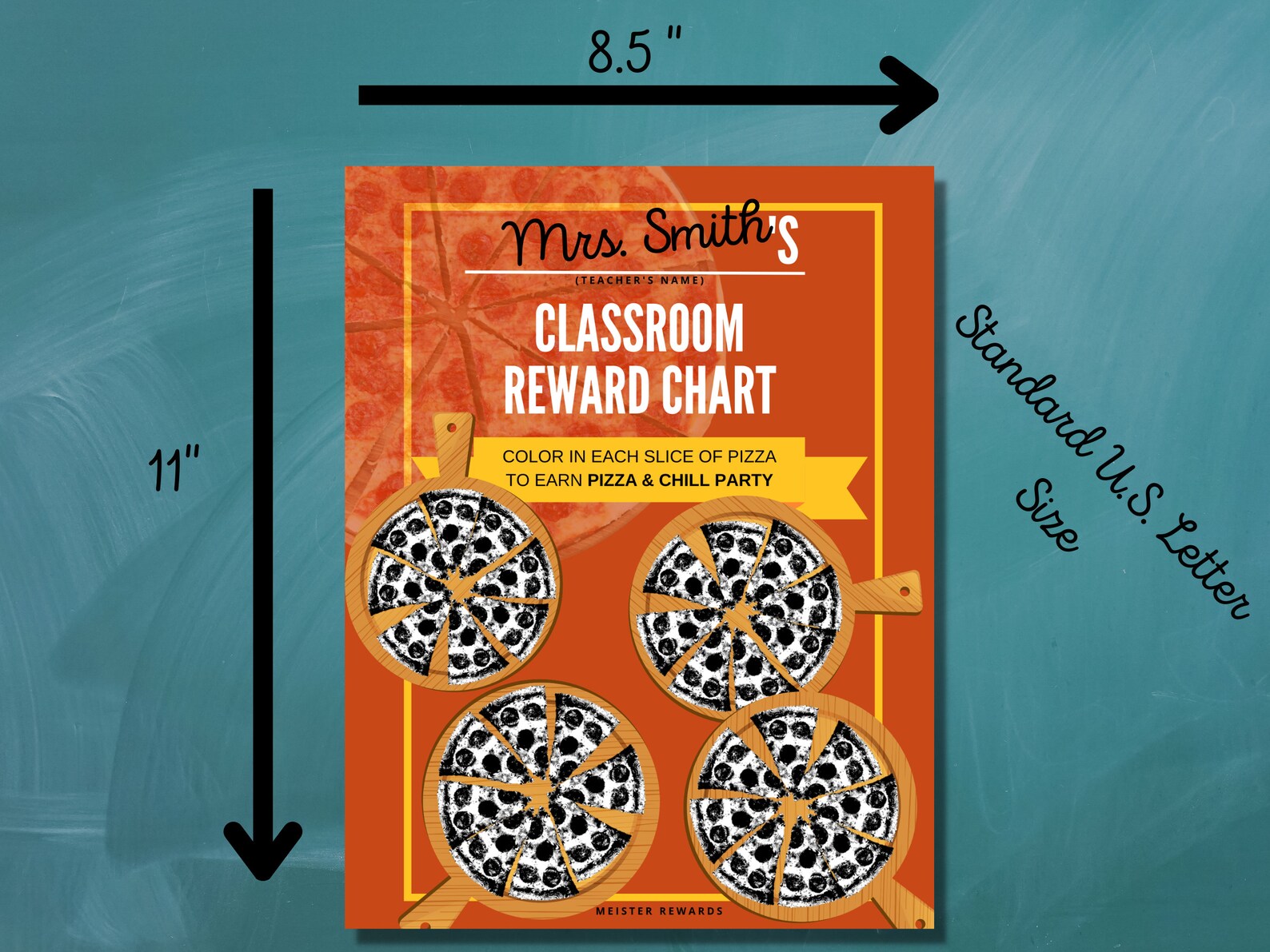 Reward Chart, Classroom Pizza and Chill, Positive Behavior, Kids Reward ...