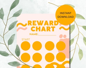 Star and Reward Chart for Positive Reinforcement - Etsy