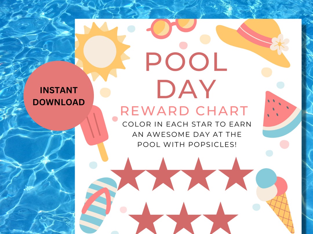 Reward Chart, Pool Day, Teens Positive Reinforcement, Teen Good ...
