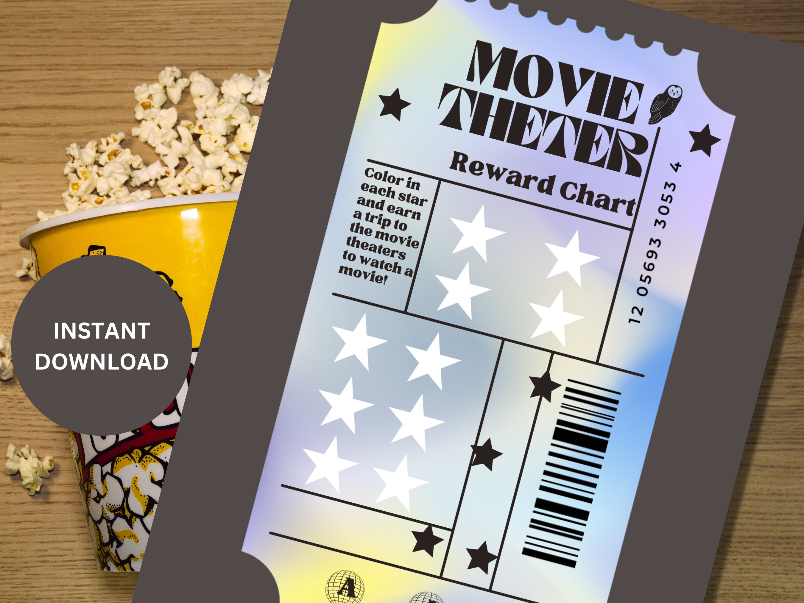 Reward Chart, Movie Theater, Star Chart, Positive Reinforcement, Teen ...