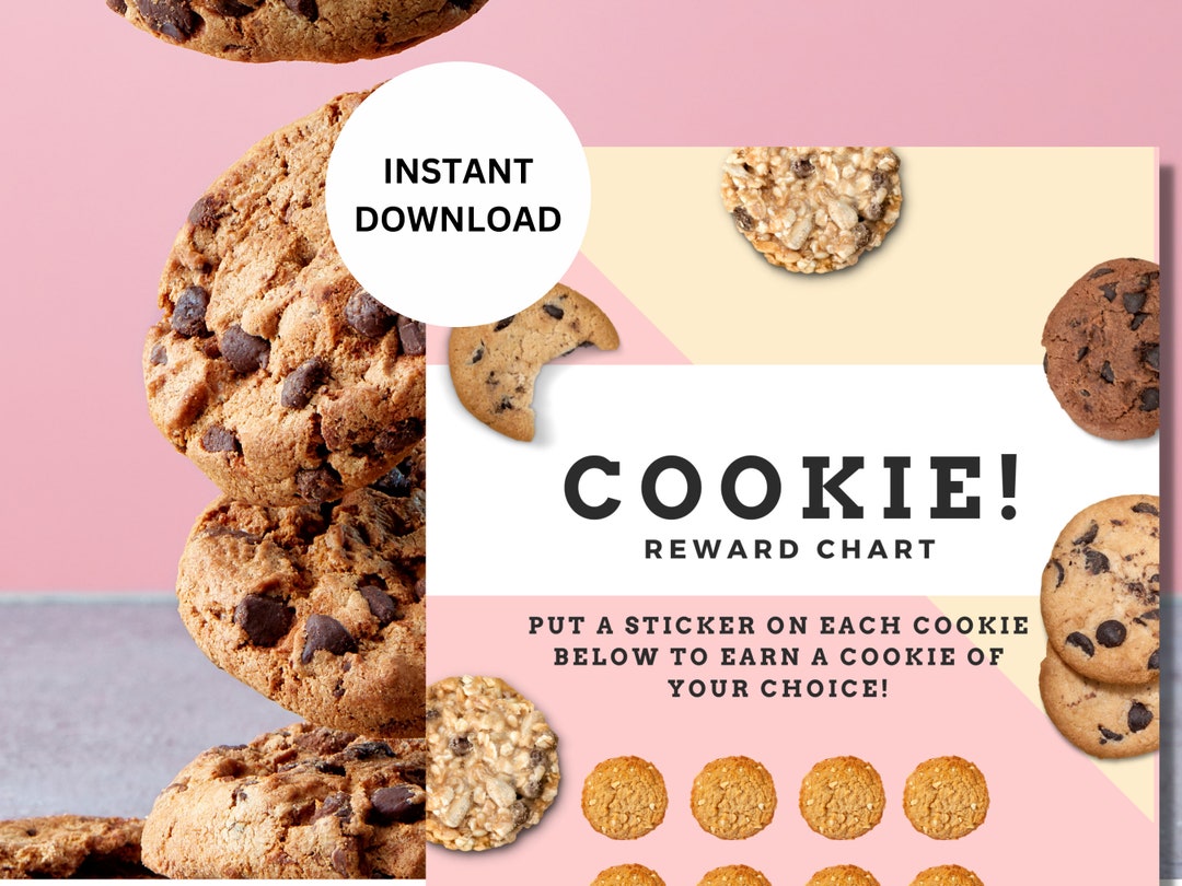 Reward Chart, Positive Behavior, Cookie Reward Good Behavior, Kids ...