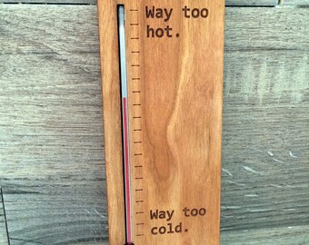 Outdoor thermometer | Etsy