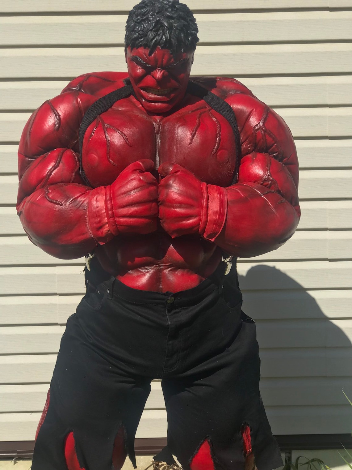 Red Hulk Red Hulk Cosplay Hulk Costume Hulk Marvel | Etsy