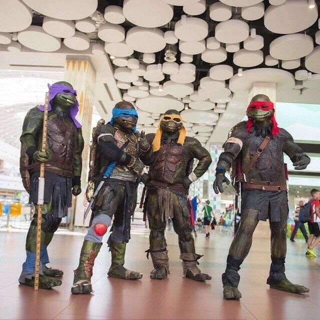 TMNT Teenage Mutant Ninja Turtles Suits | Etsy