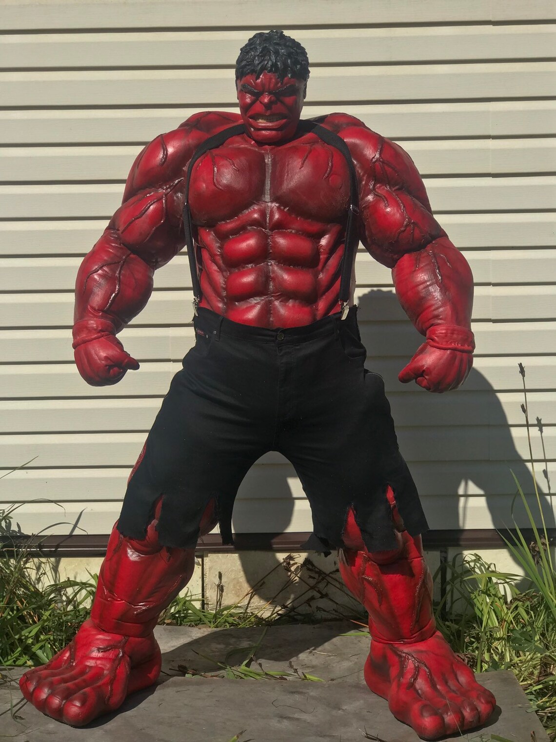 Red Hulk Red Hulk Cosplay Hulk Costume Hulk Marvel | Etsy