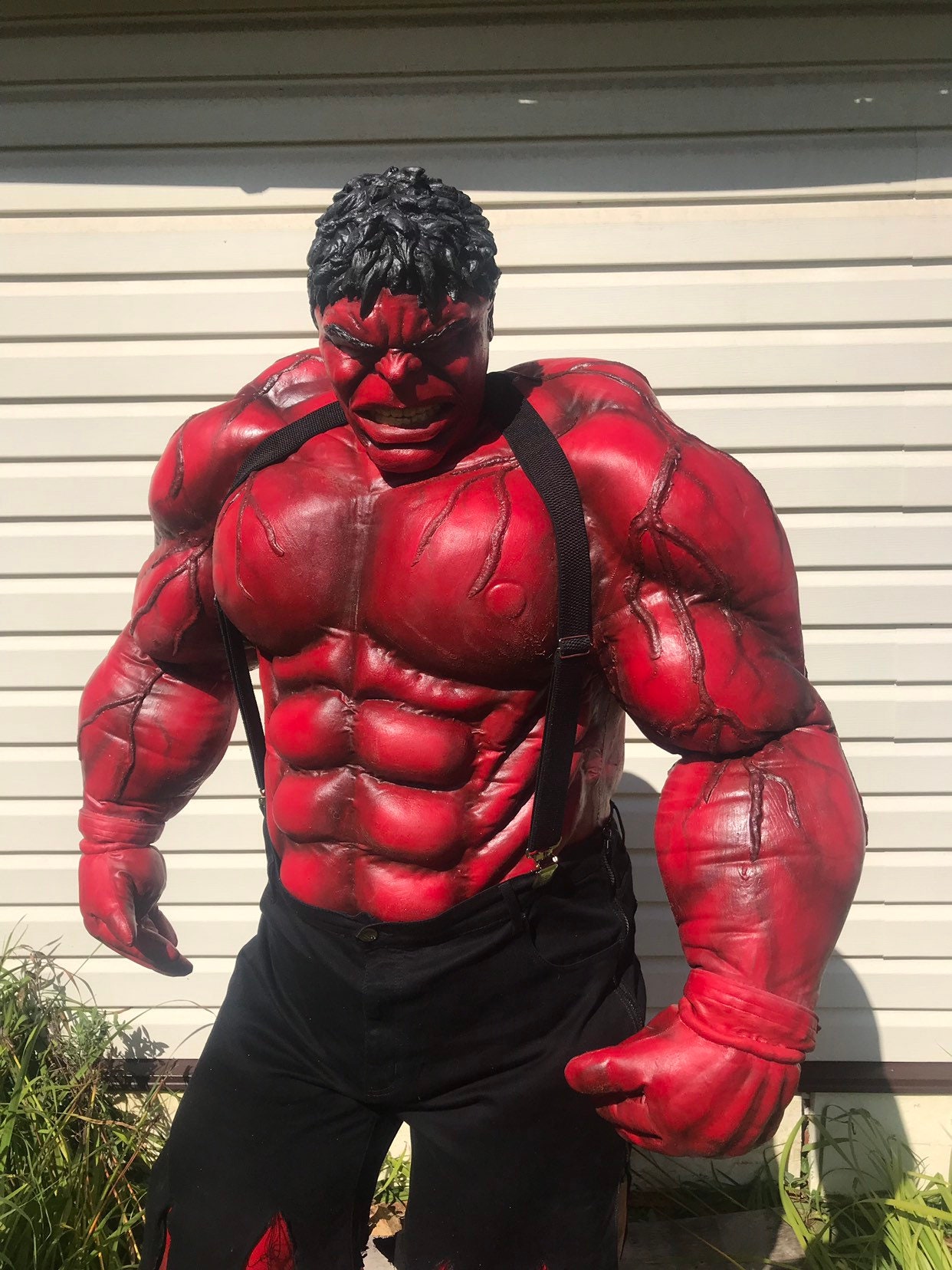 Red Hulk Red Hulk Cosplay Hulk Costume Hulk Marvel | Etsy