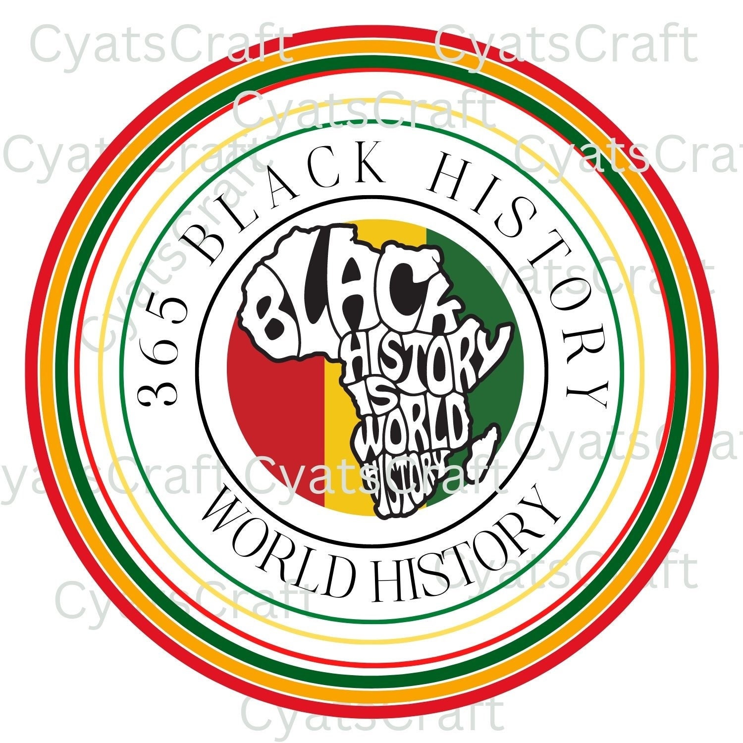 365 Black History Svg Png Etsy