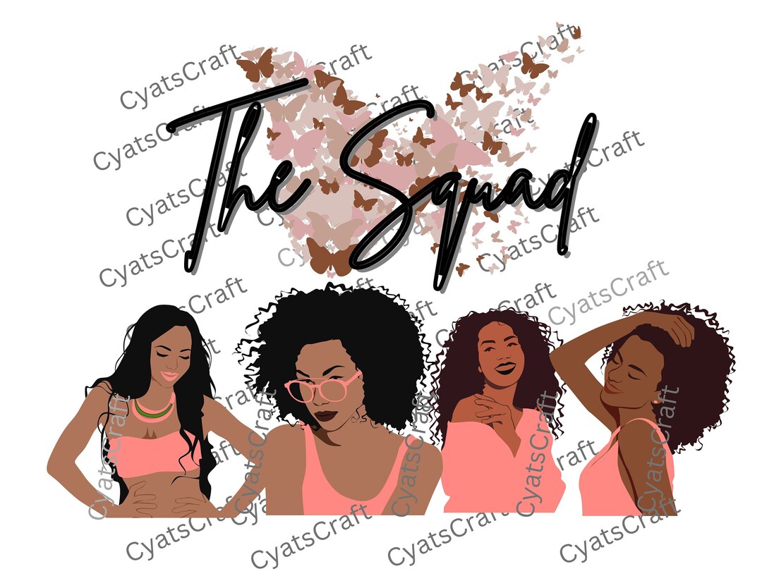 3 Svg and 2 Png Files, Shopping Squad SVG, Black Friday SVG, the Squad ...