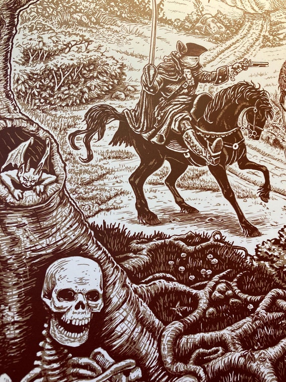 Medieval Highwayman Drawing