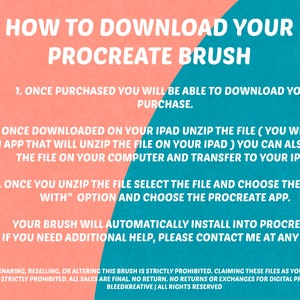 Procreate Lettering Brush Set | Reign Calligraphy Brush | Instant ...
