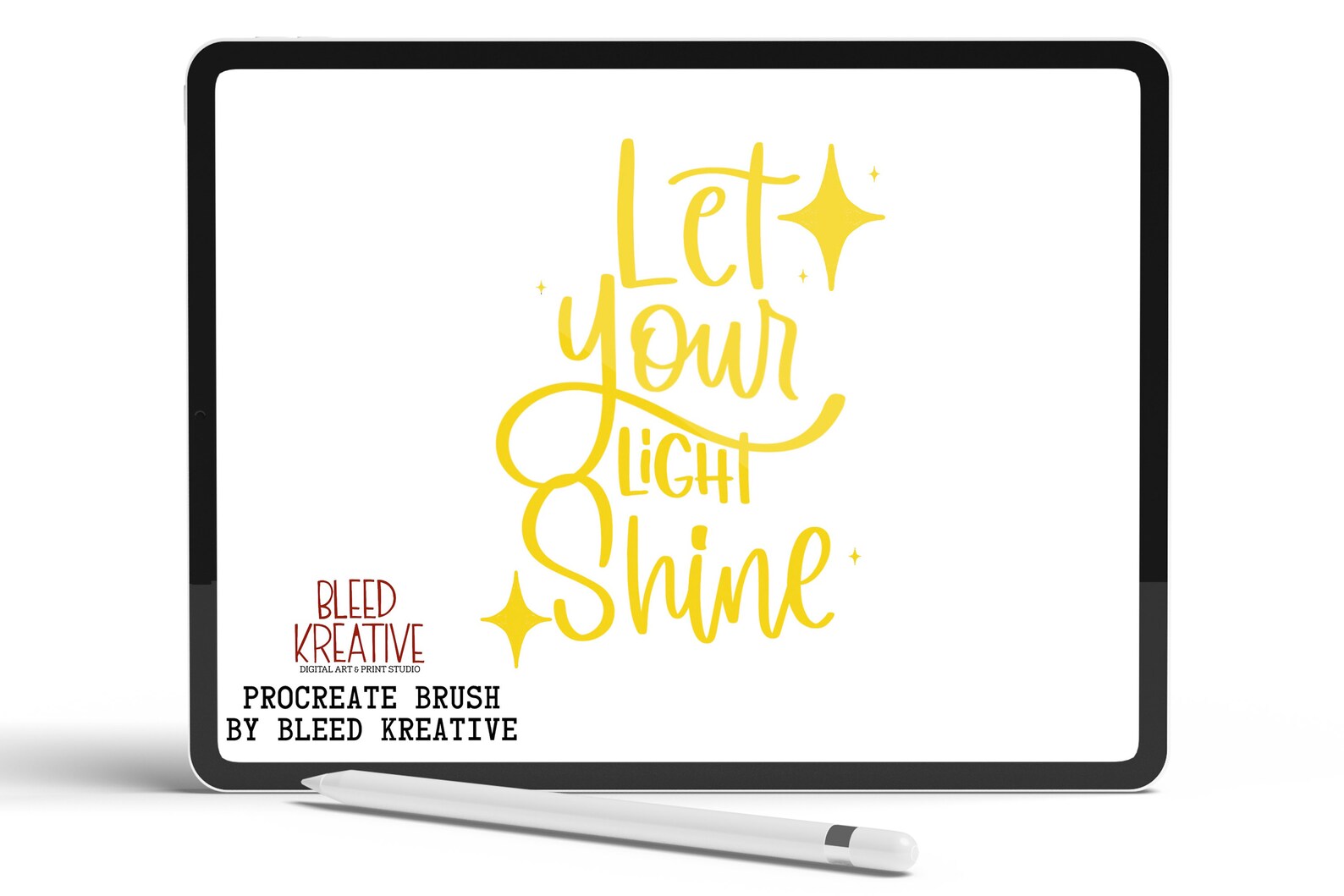 Procreate Lettering Brush Set Reign Calligraphy Brush - Etsy