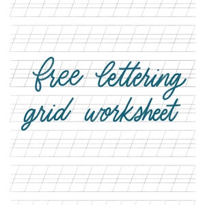 Procreate Lettering Grids: 30 Composition Templates (digital Download ...