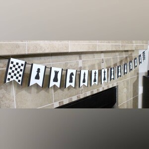 Chess Piece Banner - Etsy