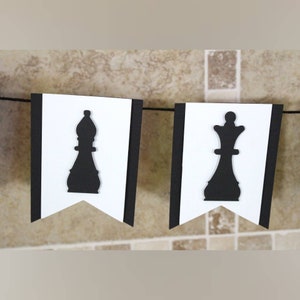 Chess Piece Banner - Etsy