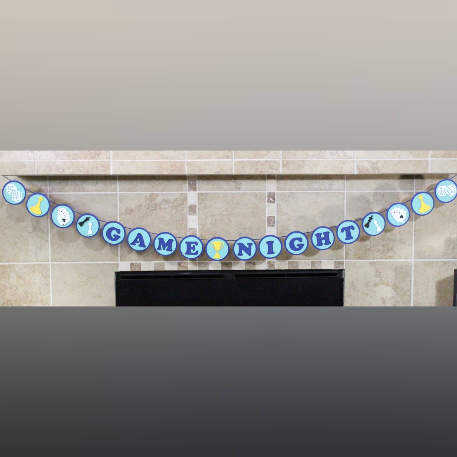 Board Game Themed game Night Banner - Etsy