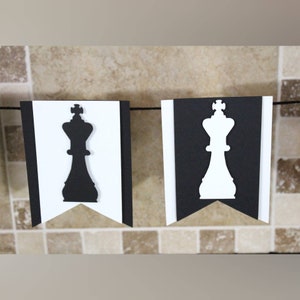 Chess Piece Banner - Etsy