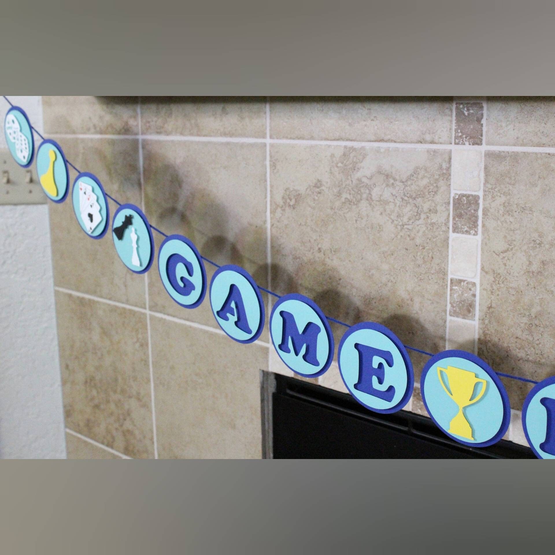 Board Game Themed game Night Banner - Etsy