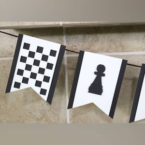 Chess Piece Banner - Etsy