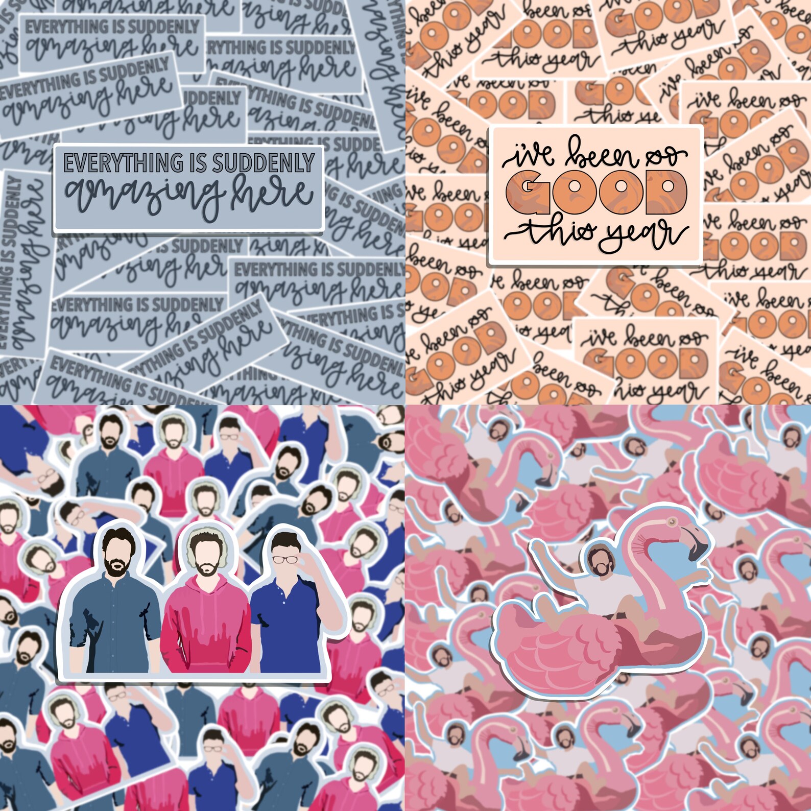 AJR Sticker Pack Stickers / AJR Album Sticker Pack / OK | Etsy