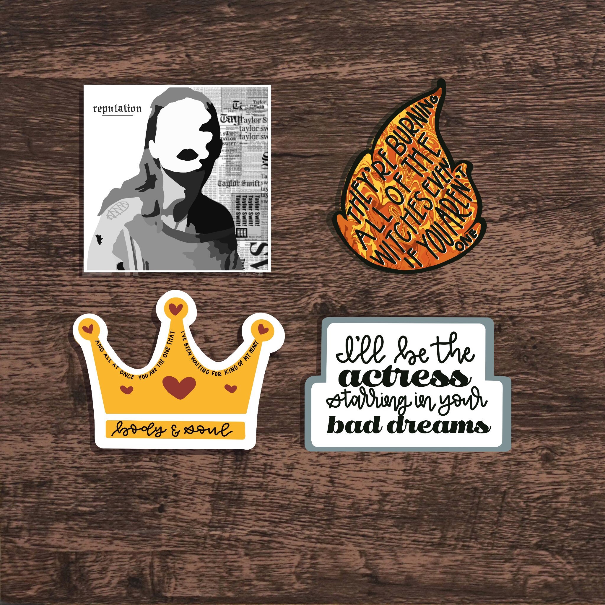 Taylor Swift reputation Sticker Bundle pack Taylor Swift rep | Etsy