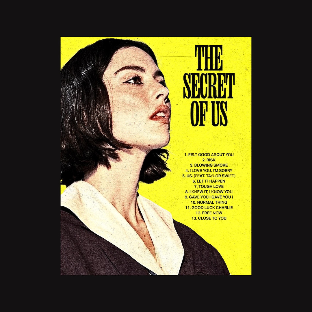 Gracie Abrams the Secret of Us Poster - Etsy