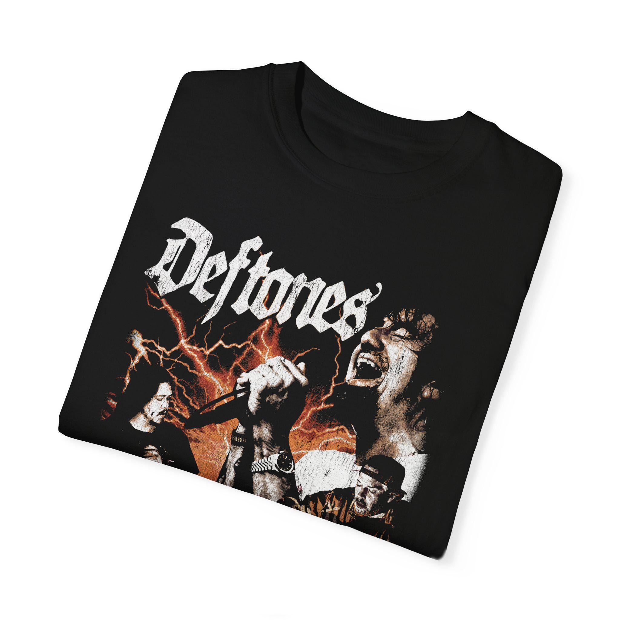 Deftones Band Graphic Tee - Etsy