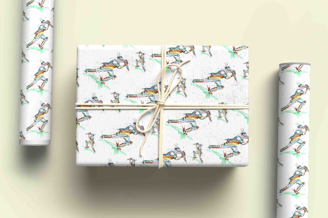 Cricket Themed Wrapping Paper, Personalised Gift Wrap - Etsy
