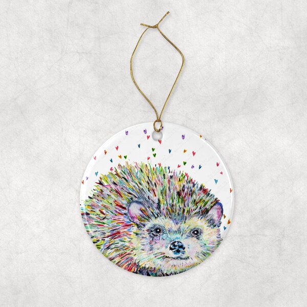 Hedgehog Decoration - Etsy