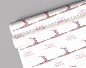 Wednesday Addams Wrapping Paper non Personalised, Wednesday Addams ...