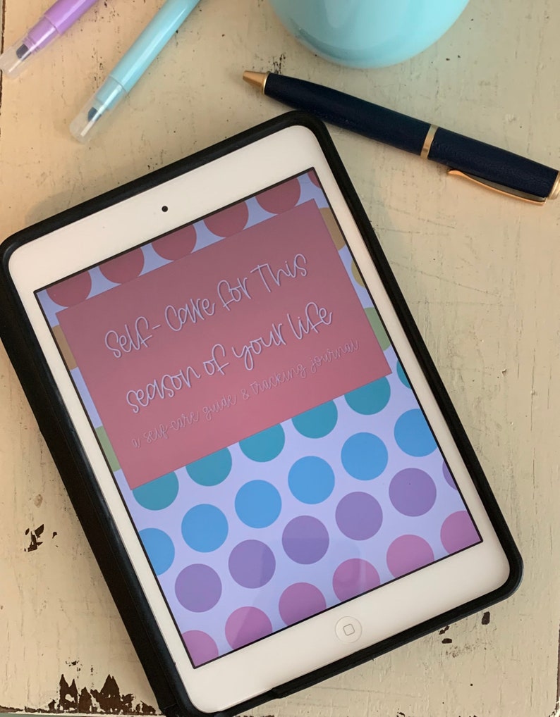 Self Care Kit, Printable and Digital, Self Care for This Season of Your ...