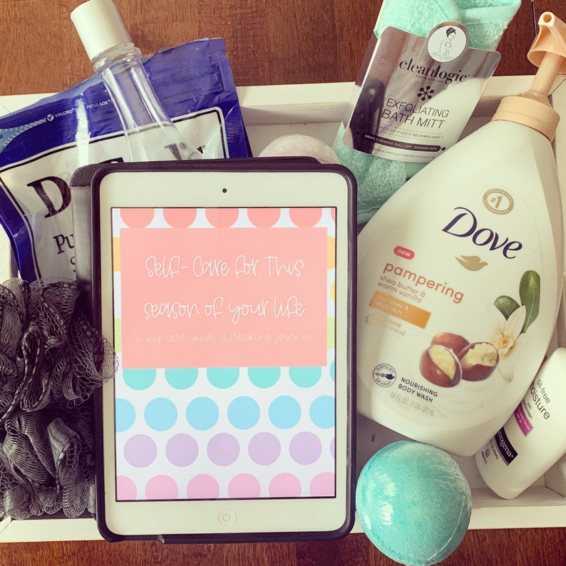 Self Care Kit, Printable and Digital, Self Care for This Season of Your ...