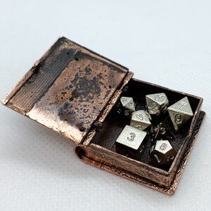 Steampunk Miniature Locket Style Book Pendant With Metal Micro ...
