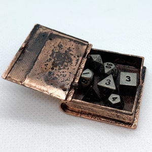 Steampunk Miniature Locket Style Book Pendant With Metal Micro ...