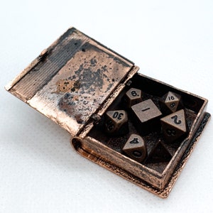 Steampunk Miniature Locket Style Book Pendant With Metal Micro ...