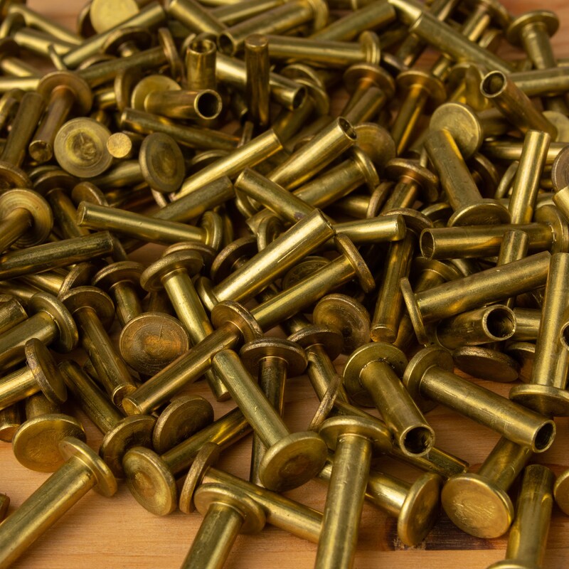 Brass Rivets - Etsy