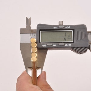 5 Packs of Brass Rods Various Diameters 12 Long | Etsy