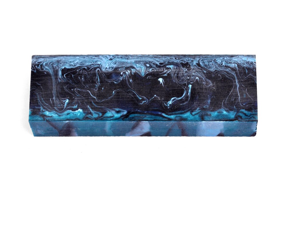 Acrylic Knife Handle Scales the Abyss | Etsy