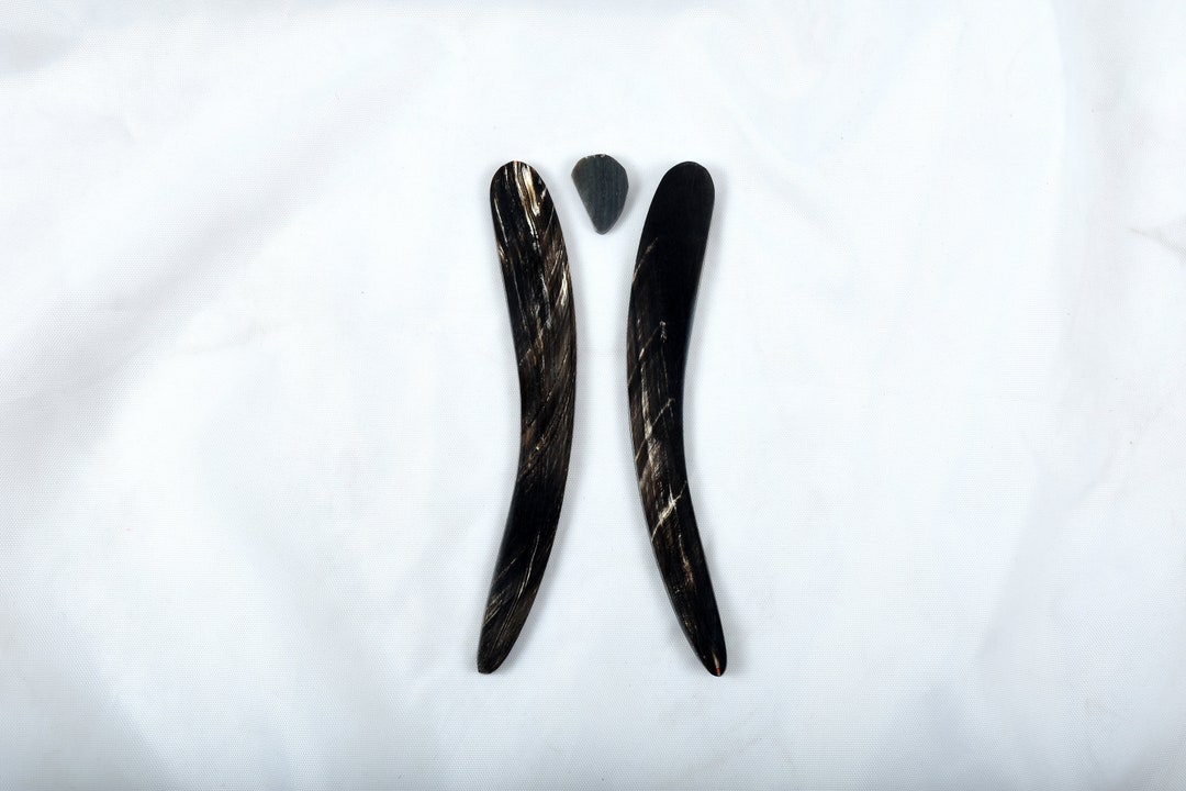 Straight Razor Handle Scales - White Streaked Water Buffalo - Etsy