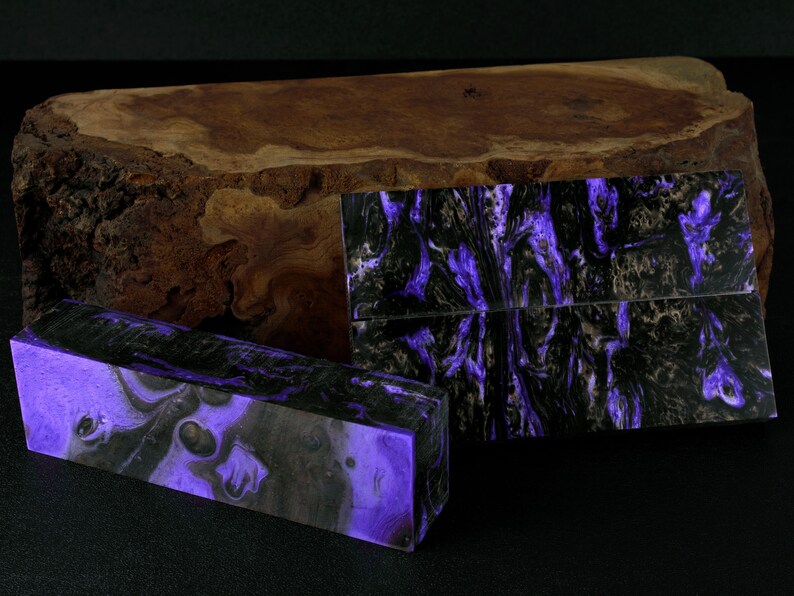 Acrylic Knife Handle Scales Velvet Rogue - Etsy