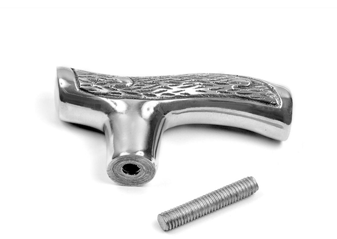 Aluminum Cane Handle (with Threaded Rod) - Etsy