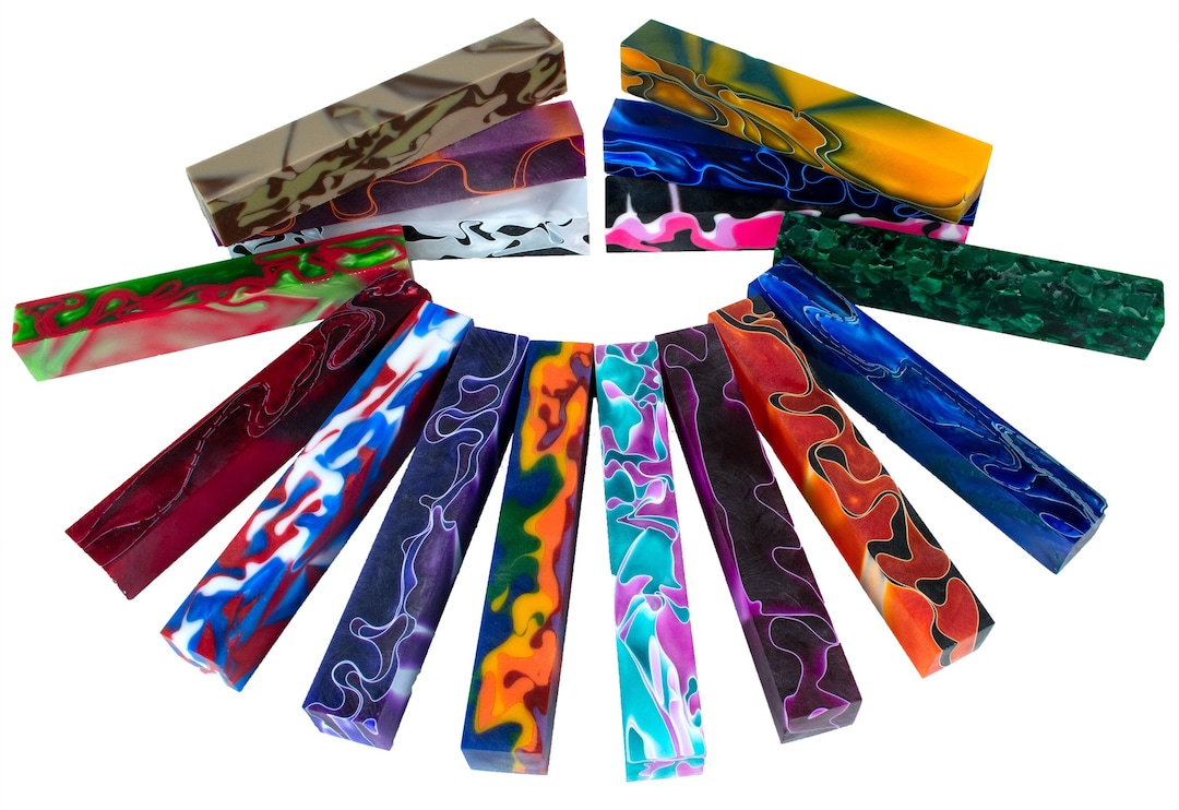 Pen Blanks - Acrylic Acetate - Etsy