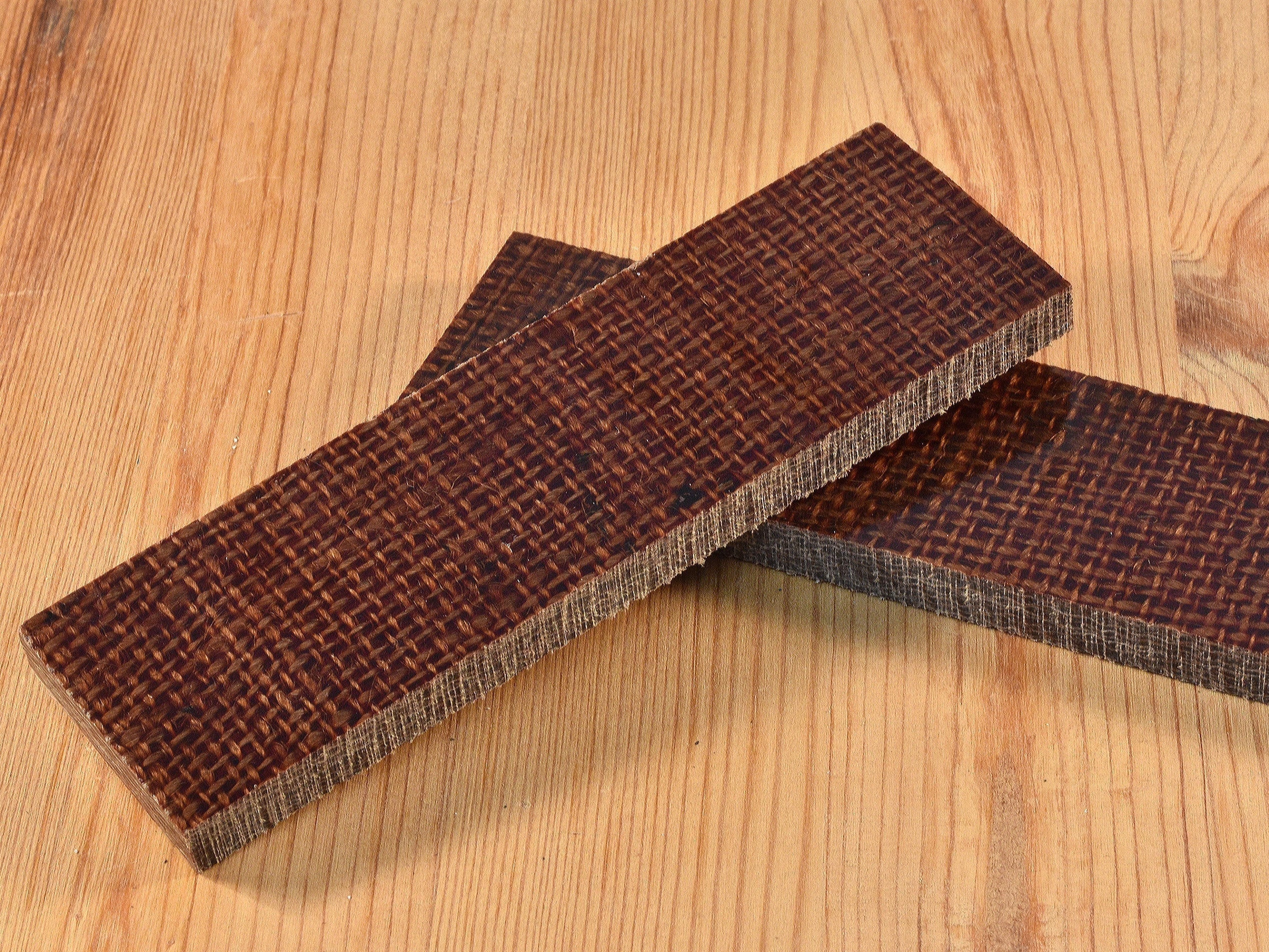 Burlap Canvas Micarta Knife Scales - Etsy