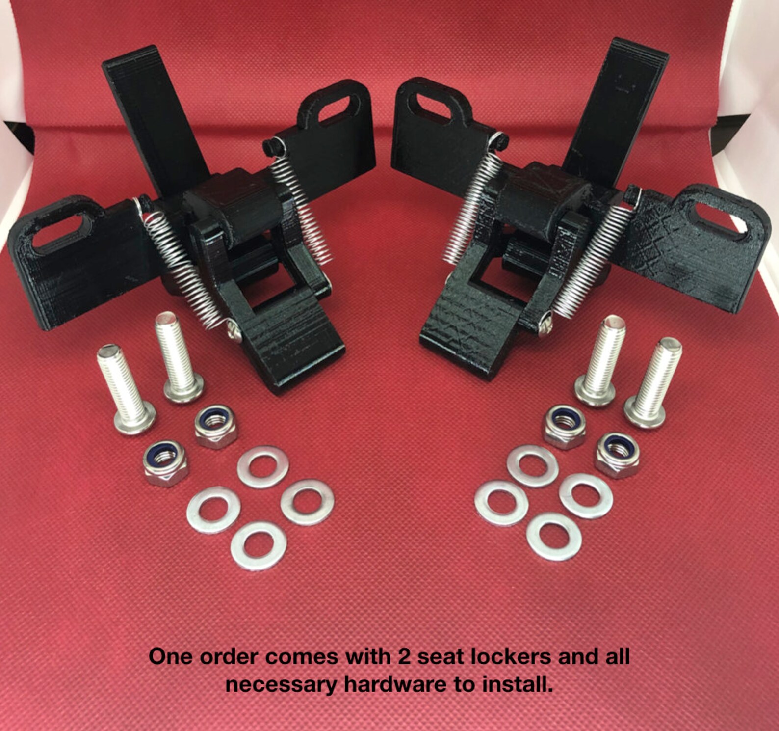 One Pair of Tesla Model 3 Rear Seat Lock, Anti-theft Device, Trunk Lock ...