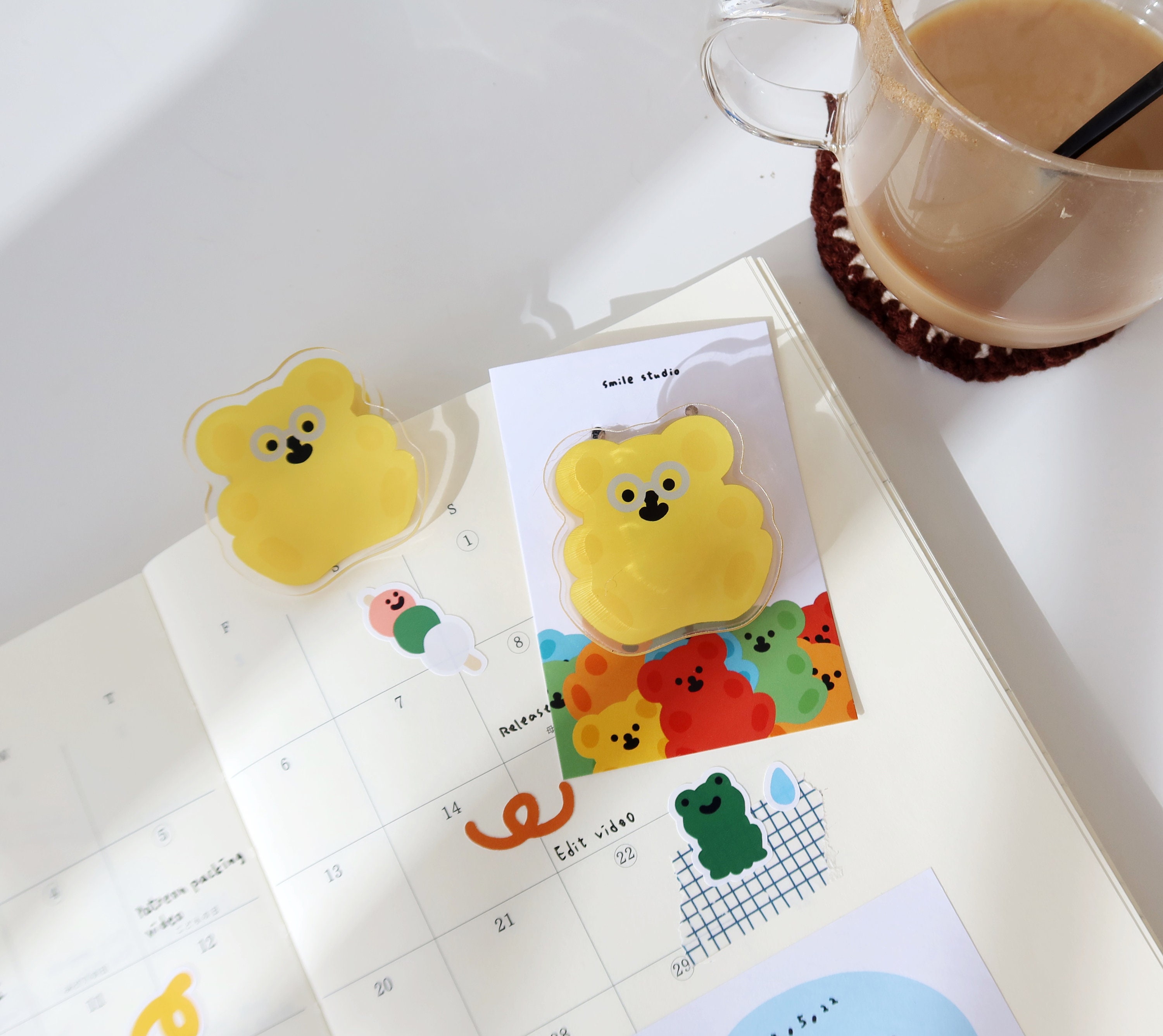 Paper Clip - Gummy Bear | Plastic Binder Clip, Back to School, Animal ...