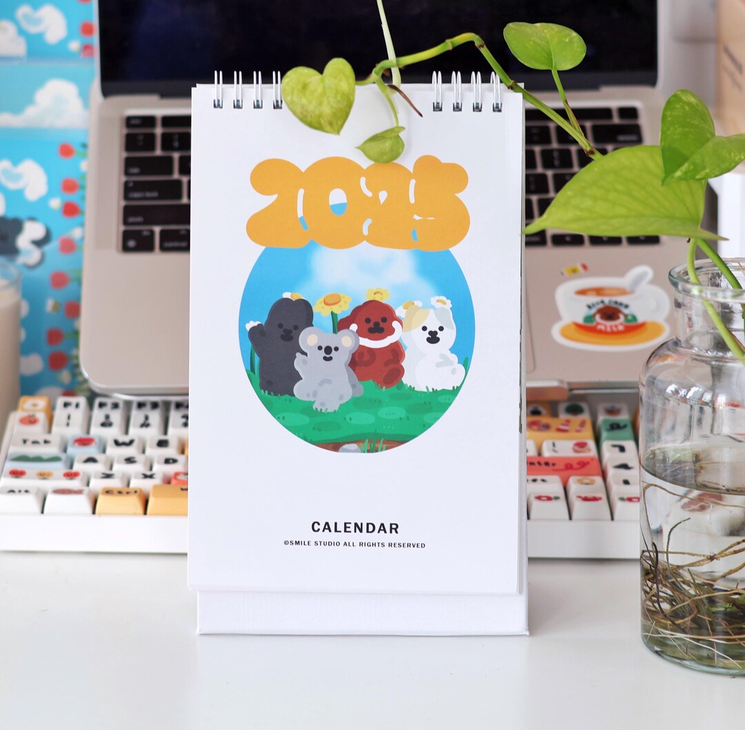 2025 Desk Calendar Calendar Planner 2025 Monthly Calendar Desk Planner ...