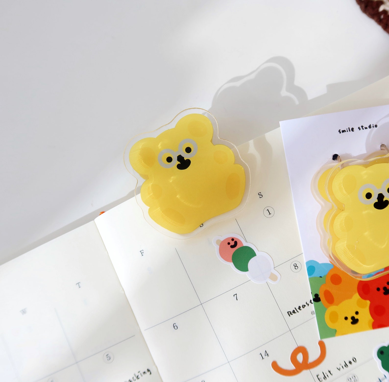 Paper Clip - Gummy Bear | Plastic Binder Clip, Back to School, Animal ...