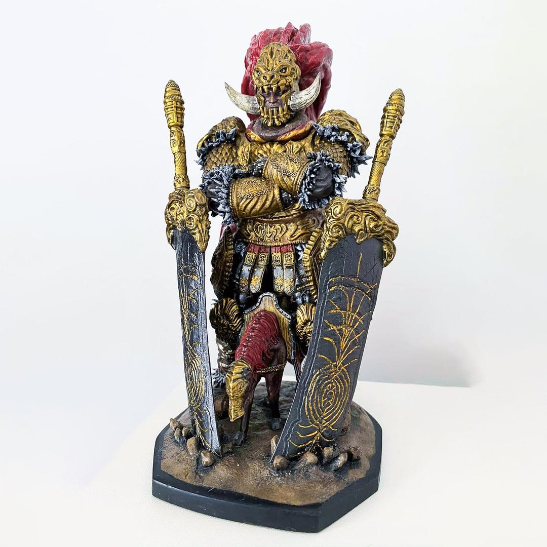 Starscourge Radahn Elden Ring Figurines, Elden Ring Statue, Action ...