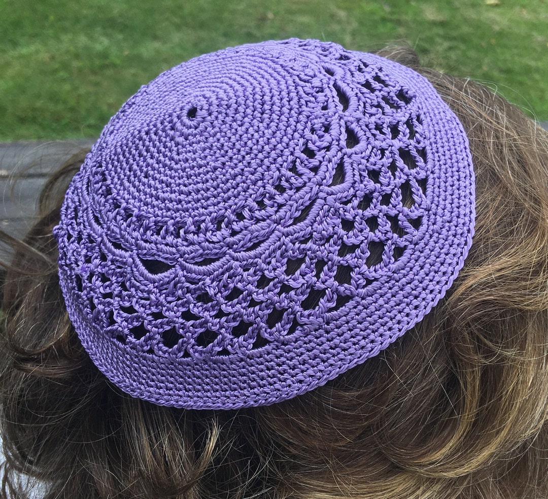 Lace Crochet Kippah-loads of Color Options - Etsy