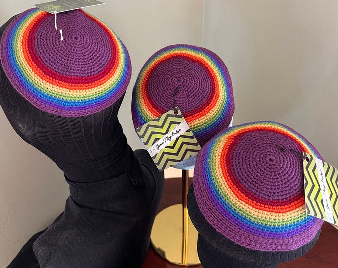 The Pride is Everyday | Whimsical Yarmulke | Fun Kippah | Handmade ...