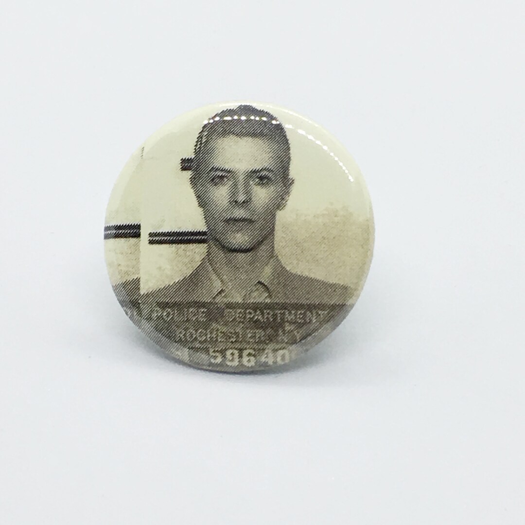 David Bowie Mugshot - 1 1/4" Pin, Zipper Pull, Keychain or Magnet - Etsy